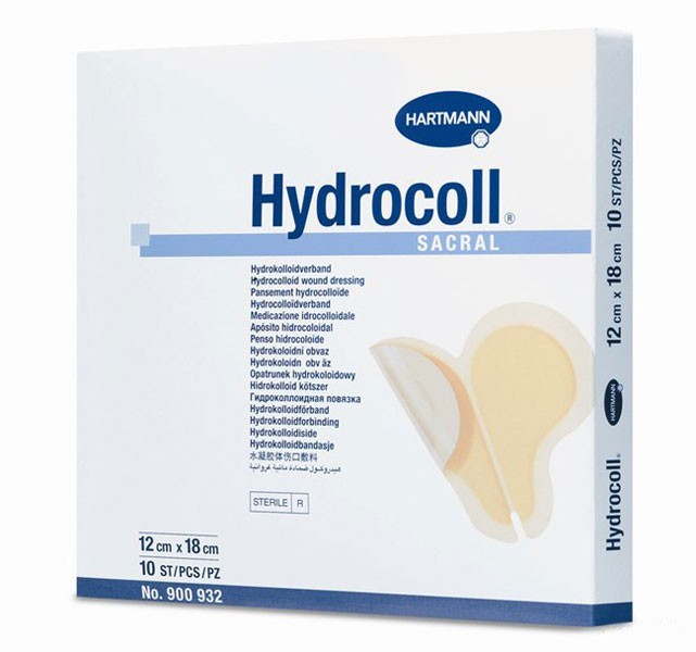 Hydrocoll Sacral wound dressing