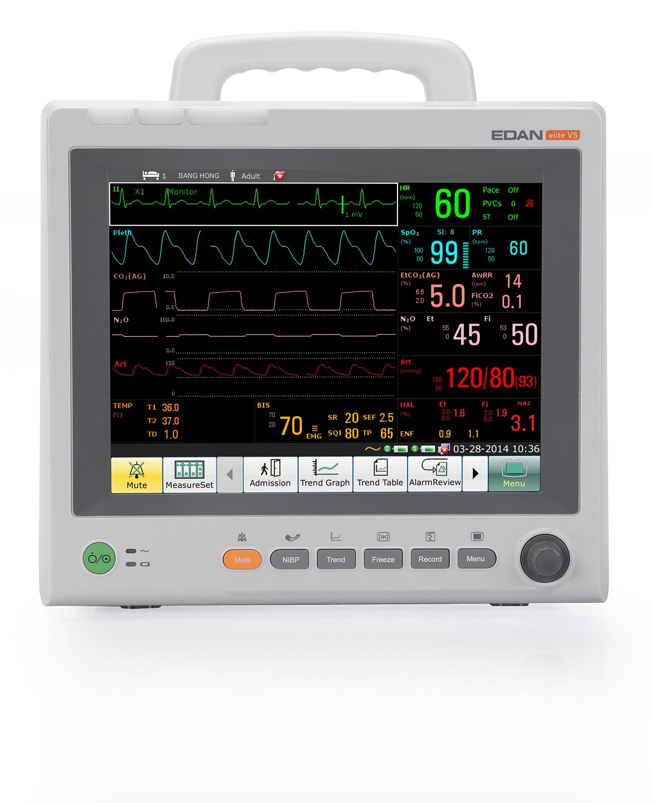 Edan Elite V5 modular patient monitor