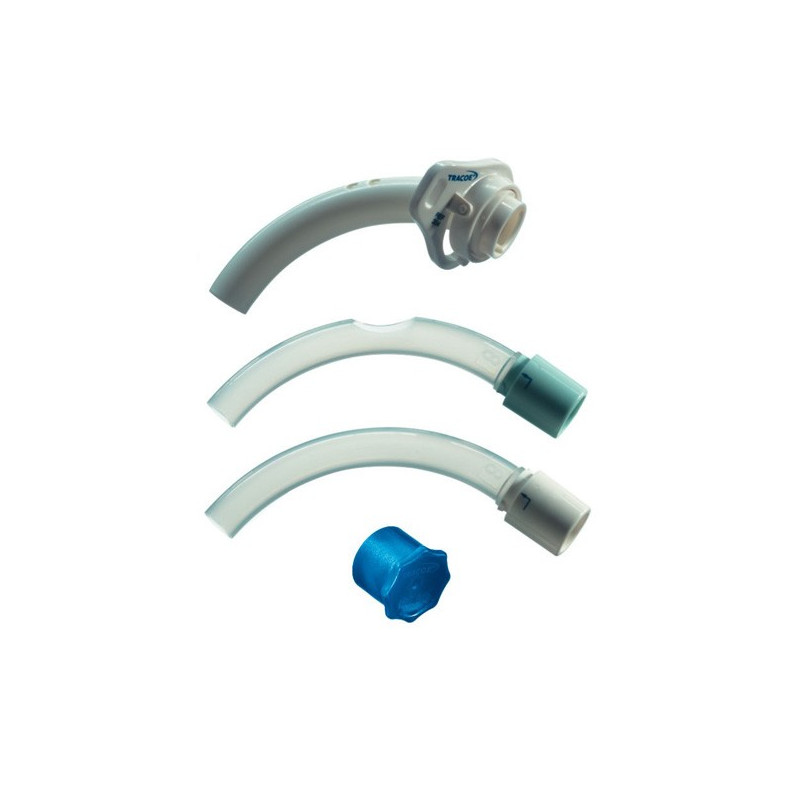 Tracheostomy tube Tracoe-twist without cuff 304
