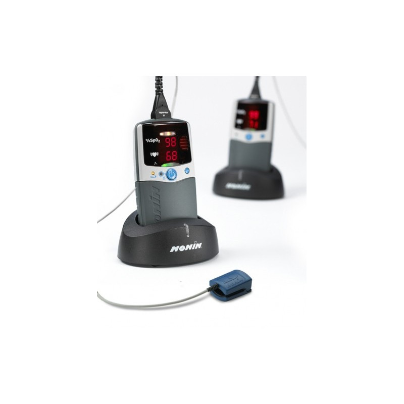Nonin PalmSAT 2500 Series oximeters with charging station