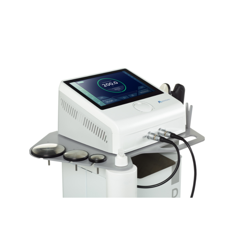 Mectronic DOCTOR TECAR PLUS therapy unit with wheeled cart