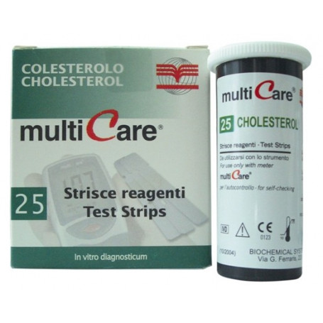 Multicare Cholesterol Strips (25 pcs)